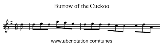 abc | Burrow of the Cuckoo - tunearch.org/wiki/Burrow_of_the_Cuckoo.no ...
