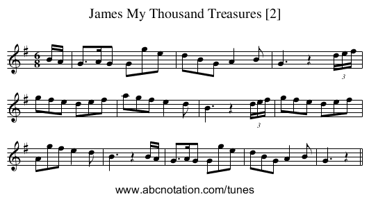 abc | James My Thousand Treasures [2] - tunearch.org/wiki/James_My ...