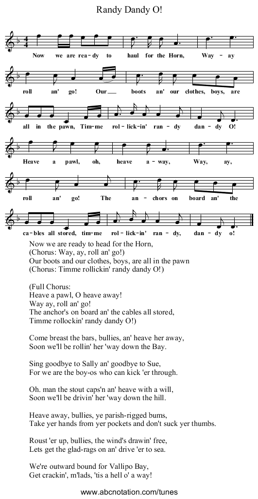 abc | Randy Dandy O! - trillian.mit.edu/~jc/music/abc/mirror/folkinfo ...