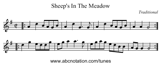 abc | Sheep's In The Meadow - trillian.mit.edu/~jc/music/abc/OldTime ...