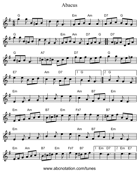 abc | Abacus - trillian.mit.edu/~jc/music/abc/mirror/melnets_big_abc ...