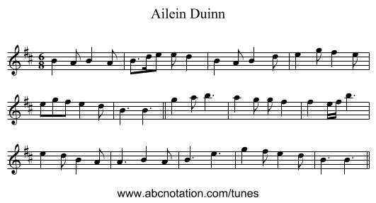 abc | Ailein Duinn - thesession.org/tunes/15889.no-ext/0001