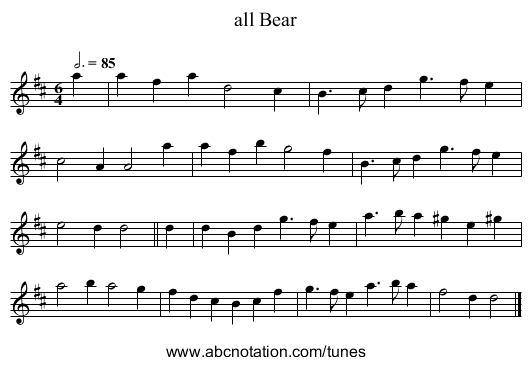 abc | all Bear - trillian.mit.edu/~jc/music/book/DanielWright/ECPMH ...