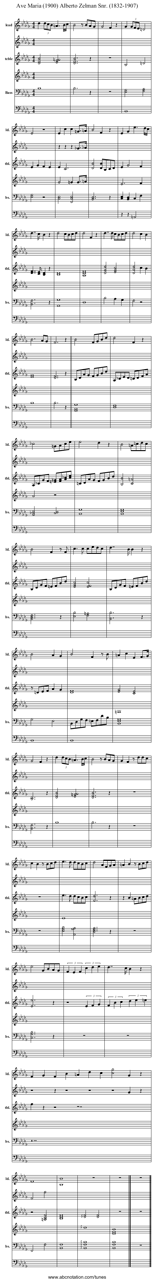 abc | Ave Maria (1900) Alberto Zelman Snr. (1832-1907) - sdarby.au/wp ...