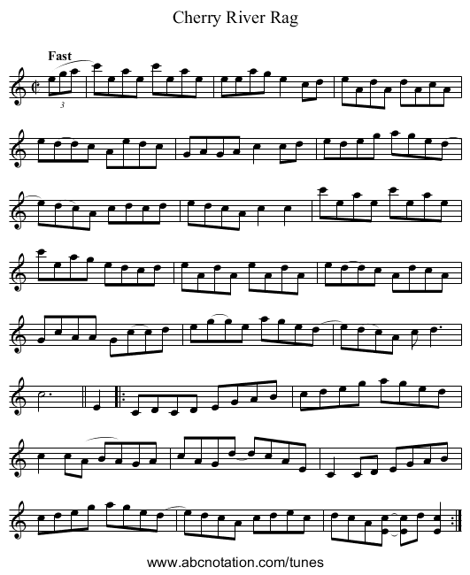 abc | Cherry River Rag - tunearch.org/wiki/Cherry_River_Rag.no-ext/0001