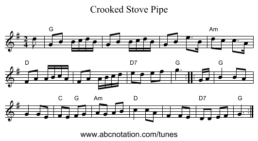 abc | Crooked Stove Pipe - trillian.mit.edu/~jc/music/abc/mirror ...