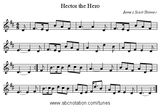 abc | Hector the Hero - www.nigelgatherer.com/tunes/abc/tb12/0024