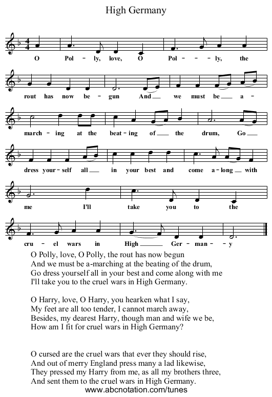 abc | High Germany - trillian.mit.edu/~jc/music/abc/mirror/folkinfo.org ...