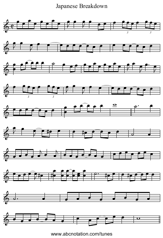 abc | Japanese Breakdown - tunearch.org/wiki/Japanese_Breakdown.no-ext/0001