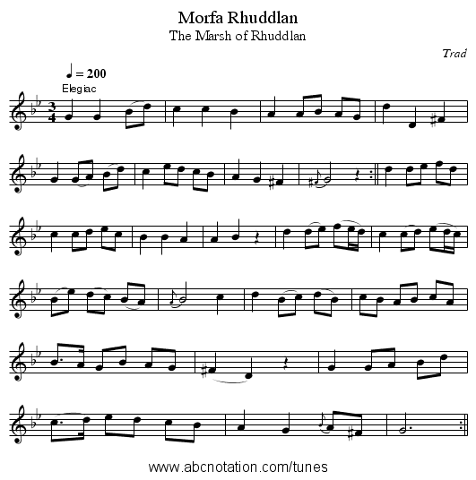 abc | Morfa Rhuddlan - trillian.mit.edu/~jc/music/abc/mirror ...