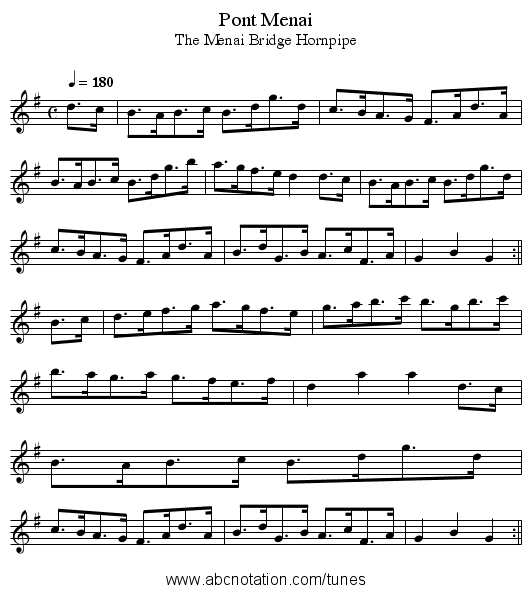 abc | Pont Menai - trillian.mit.edu/~jc/music/abc/mirror/BrianMartin ...