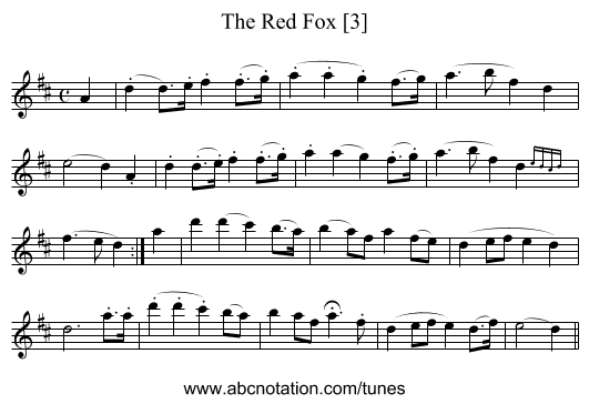abc | Red Fox [3], The - tunearch.org/wiki/Red_Fox_(3)_(The).no-ext/0001