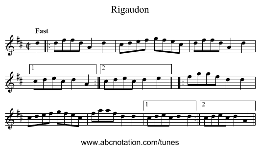 abc | Rigaudon - tunearch.org/wiki/Rigaudon.no-ext/0001