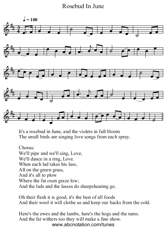abc | Rosebud In June - www.atrilcoral.com/Partituras_ABC/r.zip/r/0702