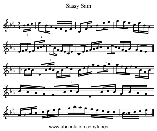 abc | Sassy Sam - tunearch.org/wiki/Sassy_Sam.no-ext/0001