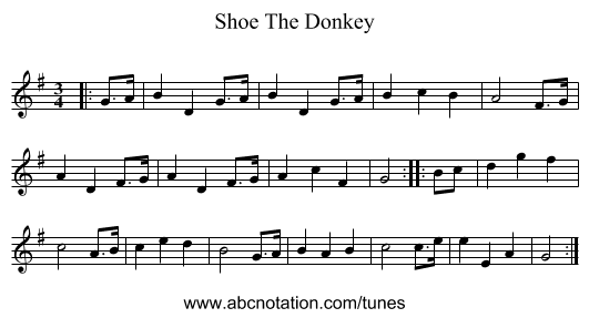 abc | Shoe The Donkey - tunearch.org/wiki/Shoe_the_Donkey_(1).no-ext/0002