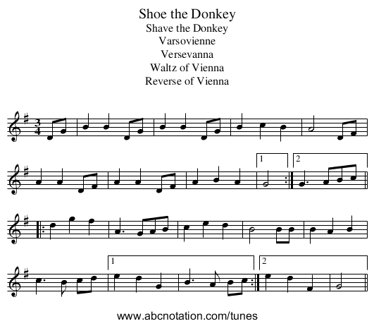 abc | Shoe the Donkey - www.atrilcoral.com/Partituras_ABC/s.zip/s/0680