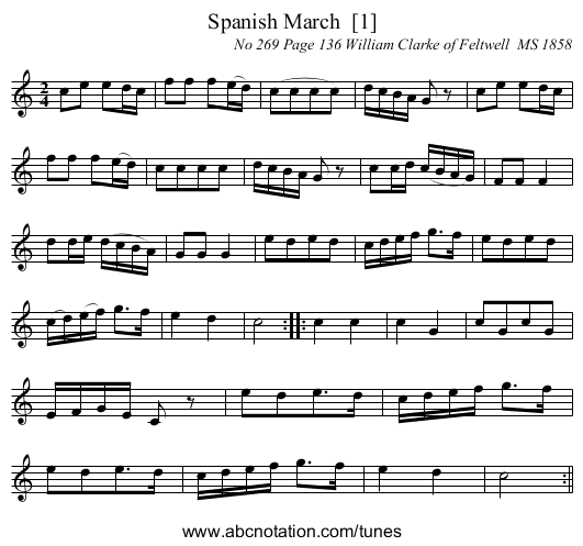 abc | Spanish March [1] - tunearch.org/wiki/Spanish_March_(1).no-ext/0002