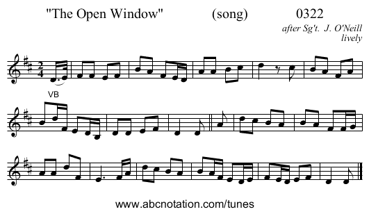 abc | "The Open Window" (song) 0322 - www.oldmusicproject.com/AA2ABC ...